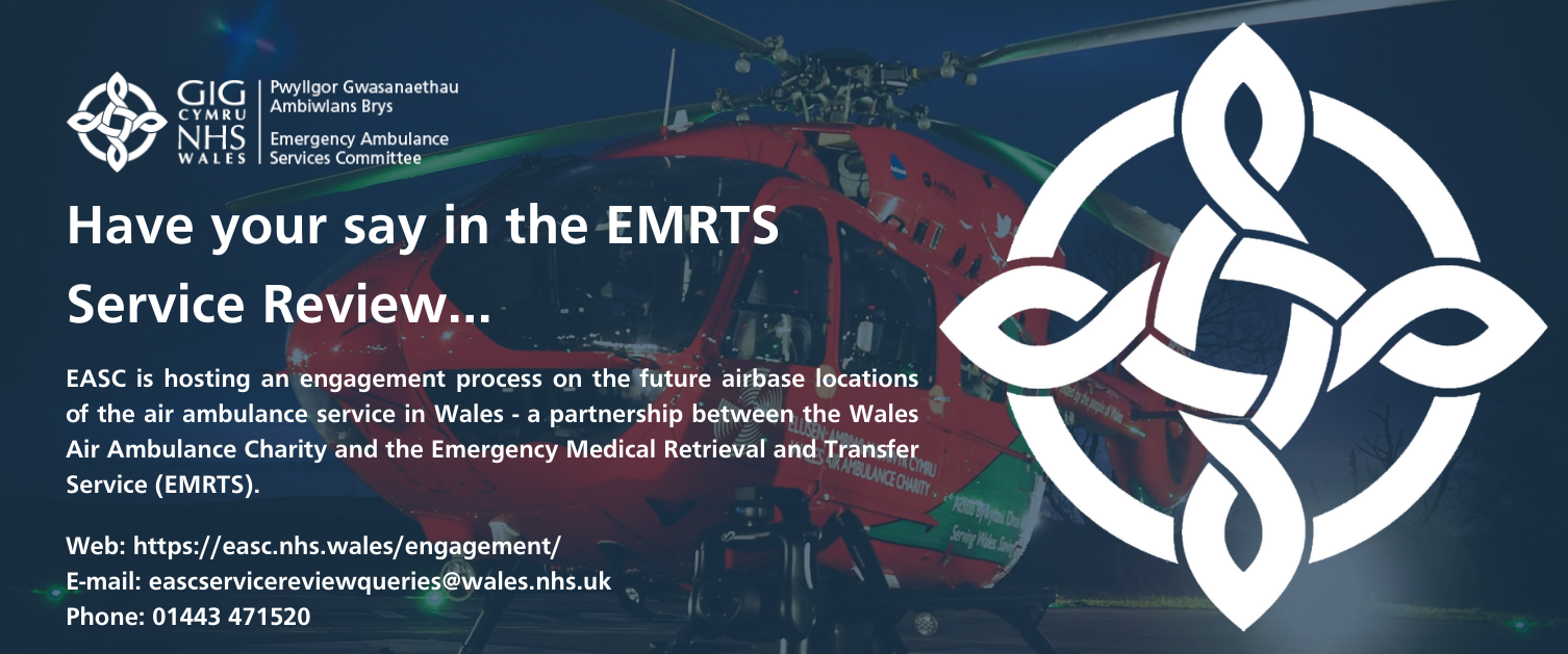 Have Your Say on EMRTS Service Review Engagement - Aneurin Bevan ...