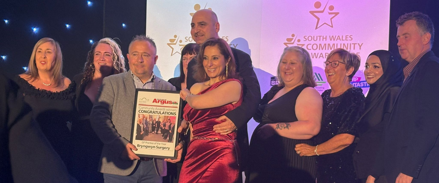 Bryngwyn Surgery Named GP Surgery of the Year at South Wales Community Awards - Aneurin Bevan ...