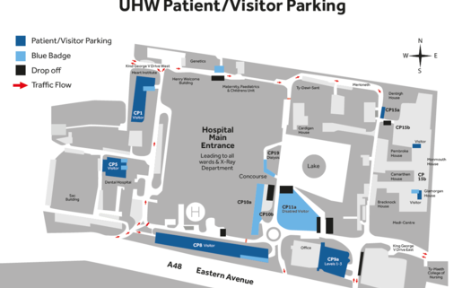 Parcio yn YAC - Bwrdd Iechyd Prifysgol Caerdydd a'r Fro