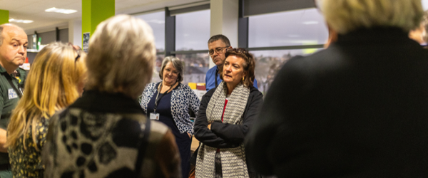 Minister visits team who help residents get care they need at home ...