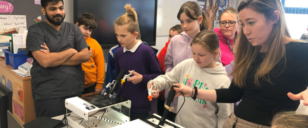 First primary school in Wales takes part in awareness-raising bowel ...