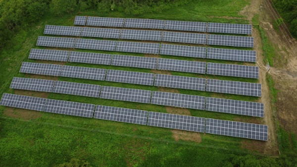 Solar farm installation at St David's Park site - Hywel Dda University ...