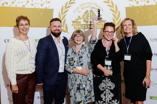 Award win for Hywel Dda at Mental Health & Wellbeing Wales Awards 2023 ...