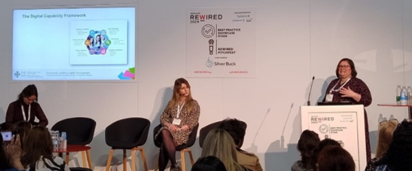 Flying the HEIW flag at Rewired 2024 - HEIW