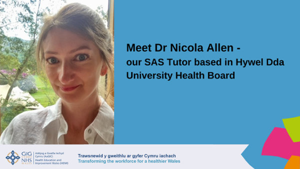 A spotlight on our current team of SAS Tutors at HEIW - HEIW