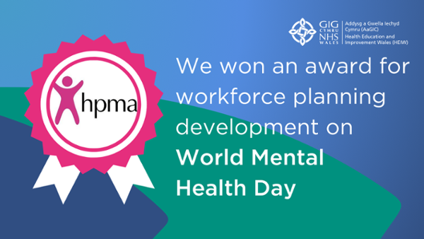 Health Education and Improvement (HEIW) wins award for workforce ...