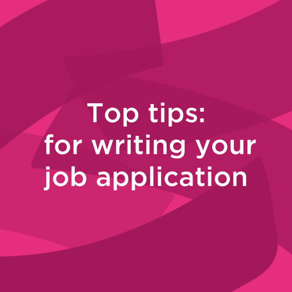 Top tips for writing your job application - HEIW