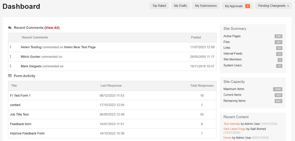 How Do I Access the Dashboard - CMS Support