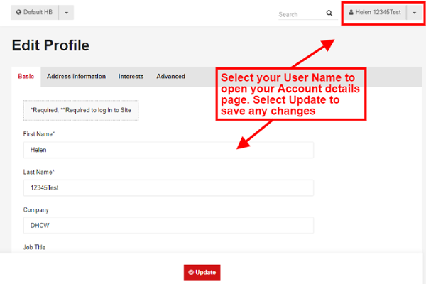 User Account Issues - CMS Support