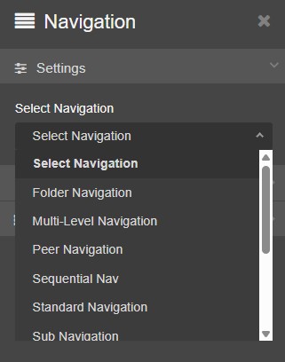 Navigation Overview - CMS Support