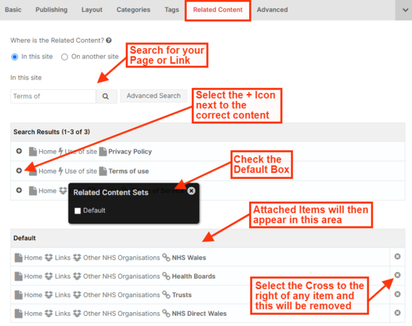 How Do I Add Header & Footer Links - CMS Support