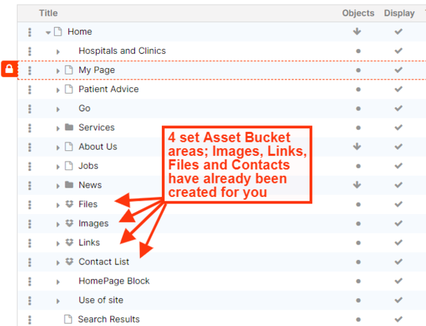 How Do I Add an Asset Bucket - CMS Support