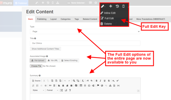 How to Edit - CMS Support