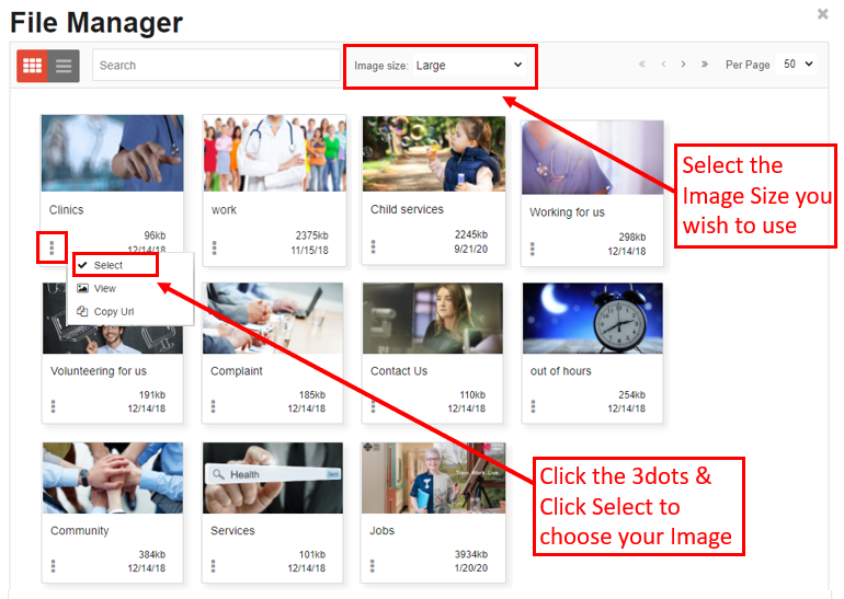 Image Plugin Overview - CMS Support