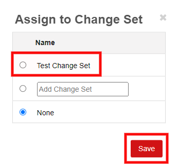 How Do I Create a Change Set - CMS Support