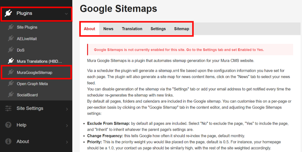 How Do I Add an XML Site Map - CMS Support