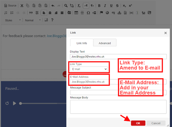 How Do I Create Links Cms Support