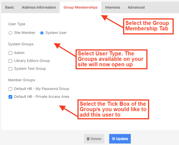 How Do I Create Permission Groups - CMS Support